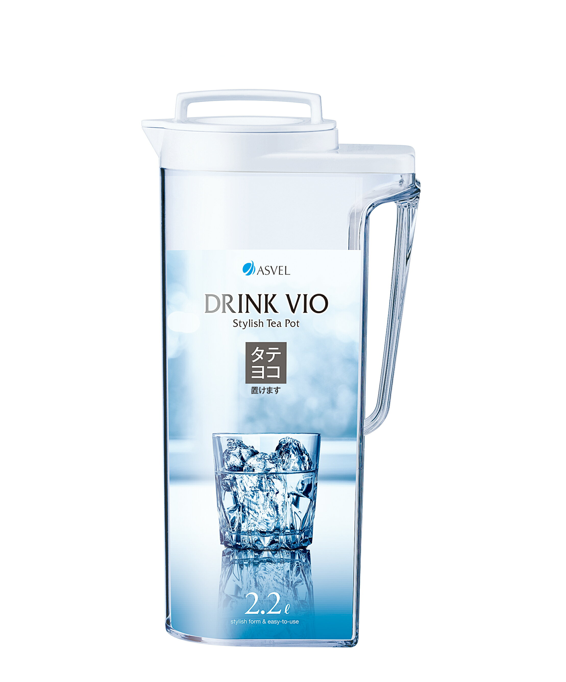 サイズ：幅152×奥行99×高さ301mm材質：本体/AS、ネジ栓/PP、パッキン/シリコンゴム