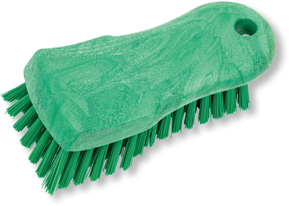 サイズ：155×65mm、毛長30mm（線径0.45mm)材質：毛/ポリエステル、本体/ポリプロピレン耐熱温度：130℃カラー：グリーン