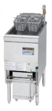 新品・送料無料！ フライヤー【CFFE-475R】 外形寸法 W400×D750×H850 定格消費電力 3P200V/8.0kW ブレーカー容量 30A 製品重量 85kg ハイパワータイプの電気フライヤーです。 従来モデルと比べて調理能...