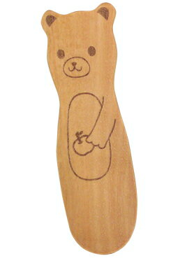 動物シリーズテディベアのおやつスプーン登場■サイズ：29×94mm■材質：サオ材■塗装：ウレタン塗装■インドネシア製お買い得商品一覧ページへ