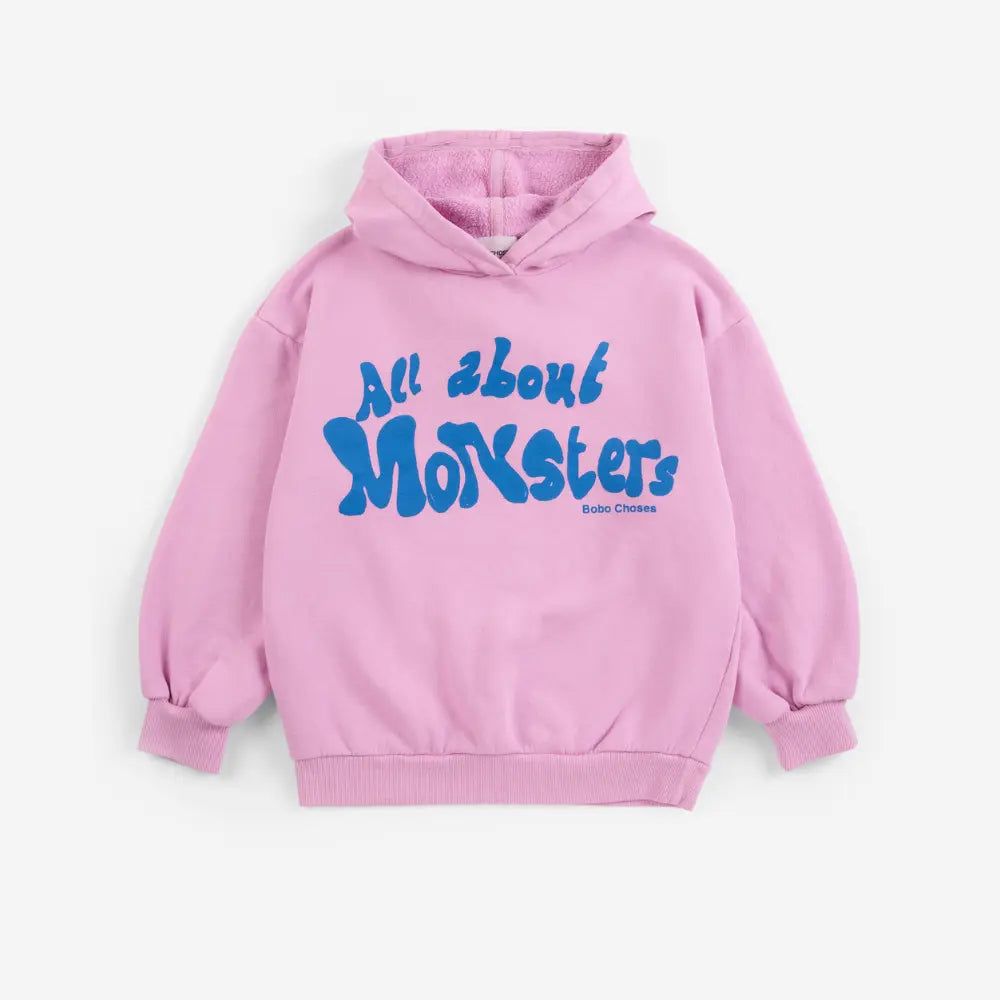 Product:All About Monsters hoodieコレクションテーマである「All About Monsters」のグラフィックをフロントにドカンと配置した、主役級のフーディー。ポップなフォントと鮮やかなカラーリングが、暗く...