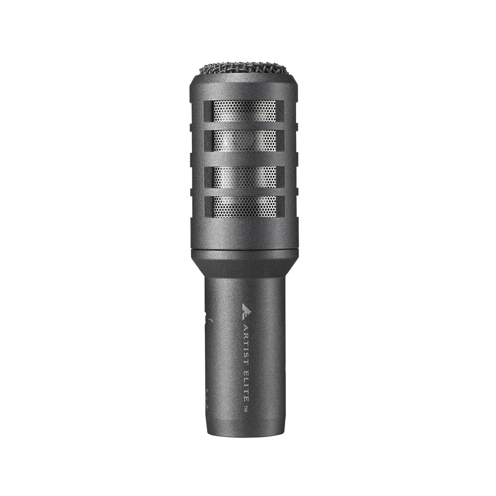 AUDIO-TECHNICA AE2300 インストルメントマイクロホン。ダブルドーム振動板を採用し、優れた高周波特性を実現。ギターアンプや管楽器、打楽器に最適な楽器収音用マイクロホン。・ギターアンプや管楽器、打楽器などの音を正確に再現。・...