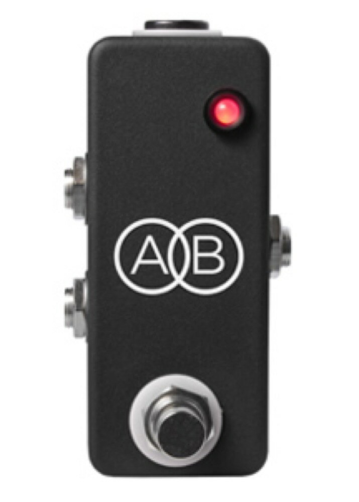 JHS Pedals Mini A/B パッシブABボックスHammond社製の小型のメタルエンクロージャーに高品質のジャックとスイッチを使用したMini A/B Boxです。また、赤と青の2色に点灯するデュアルカラーLEDで、A/Bどちら...