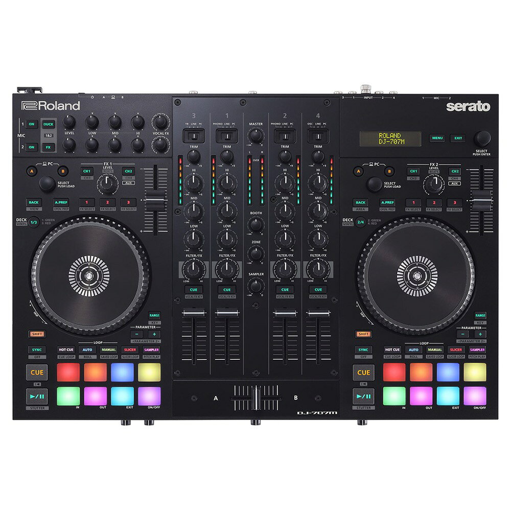 ROLAND AIRA DJ-707M DJコントローラーパワフルな機能性と優れた可搬性をバランス良く実現させたSerato DJ コントローラーの最新モデル全てはプロフェッショナルDJのためにモバイルDJたちは、単に曲の再生やミックスをし...