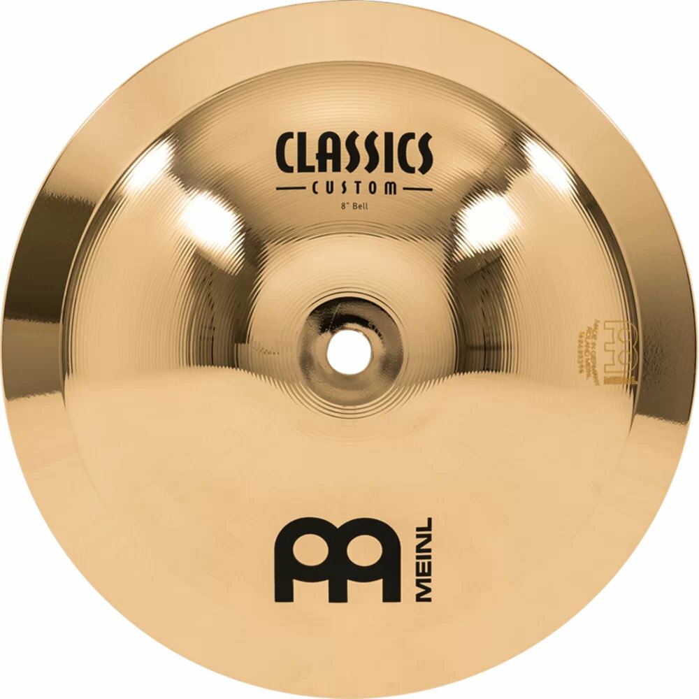 MEINL CC8B-B Classics Custom Brilliant 8” Bell エフェクトシンバルClassics Custom Brilliant シリーズClassics Custom シリーズは、コンピュータ制御によるハ...