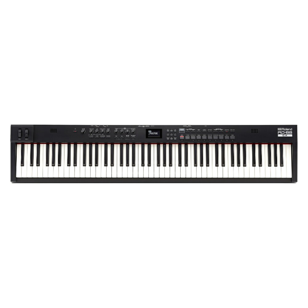 電子ピアノ ステージピアノ ローランド ROLAND RD-88EX Stage Piano完成されたステージ・ピアノRD-88 EXは、拡張サウンドと優れた演奏性を備えたRDならではのプレミアムなステージ・ピアノを体感できます。Super...