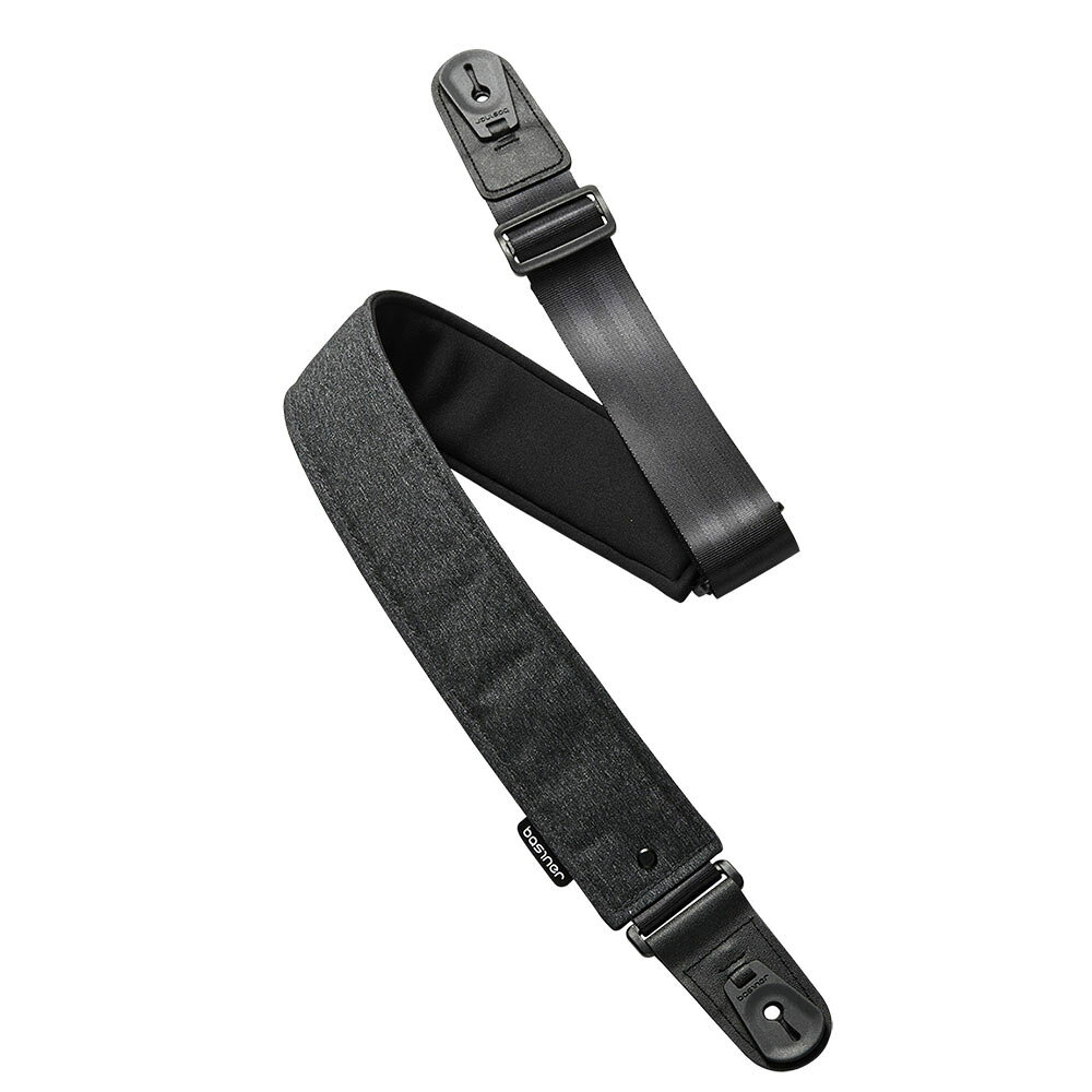 Basiner ACME STRAP VITALGRIP Charcoal Grey ギターストラップ ACME-STRAPACME ストラップは安全性が非常に高いストラップロック構造 ”VITALGRIP” を備えており、本体の加工や追加...