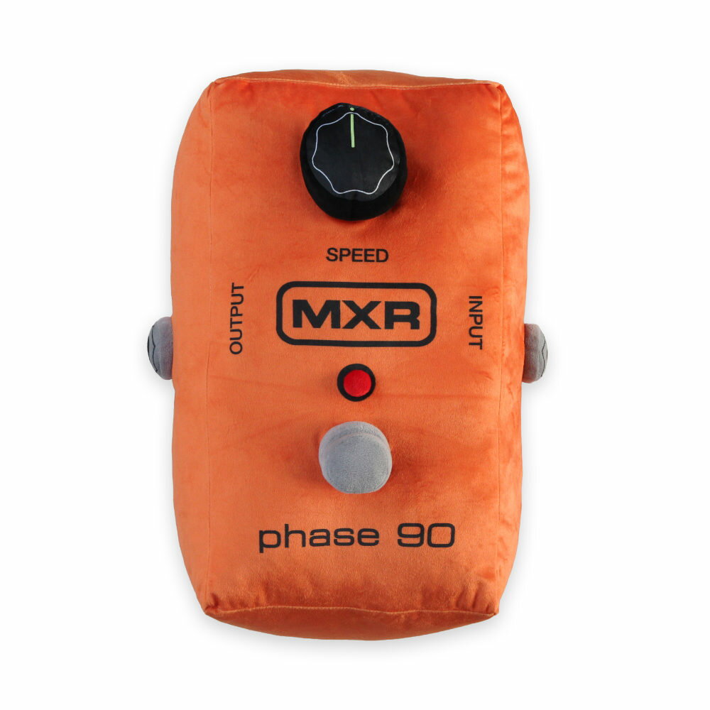 MXR エムエックスアール M-PLUSH101 MXR Phase 90 クッションMXR M101 Phase 90をそのまま巨大化した、インパクト抜群のクッションが登場。名機のオレンジボディを再現し、ノブやLED、スイッチ、ジャックの...