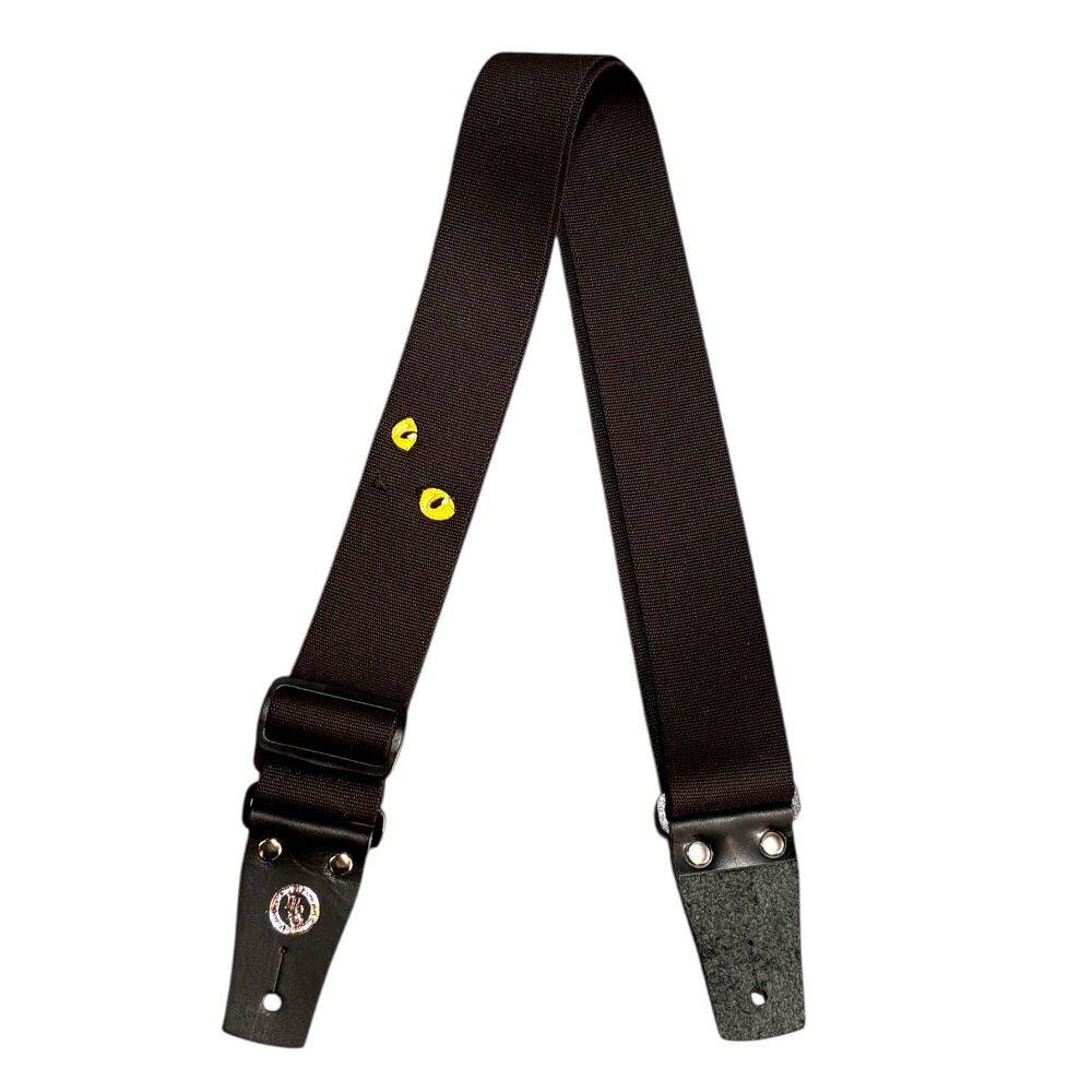 Grande uomo グランデウオモ TENDER STRAP TS-2 AC ねこ シトリン 11月 ギターストラップ本体に柔らかくて肩への馴染みの良いアクリル製のベルトを使用したストラップです。剣先の革はしっかりとした本革を使う事によ...