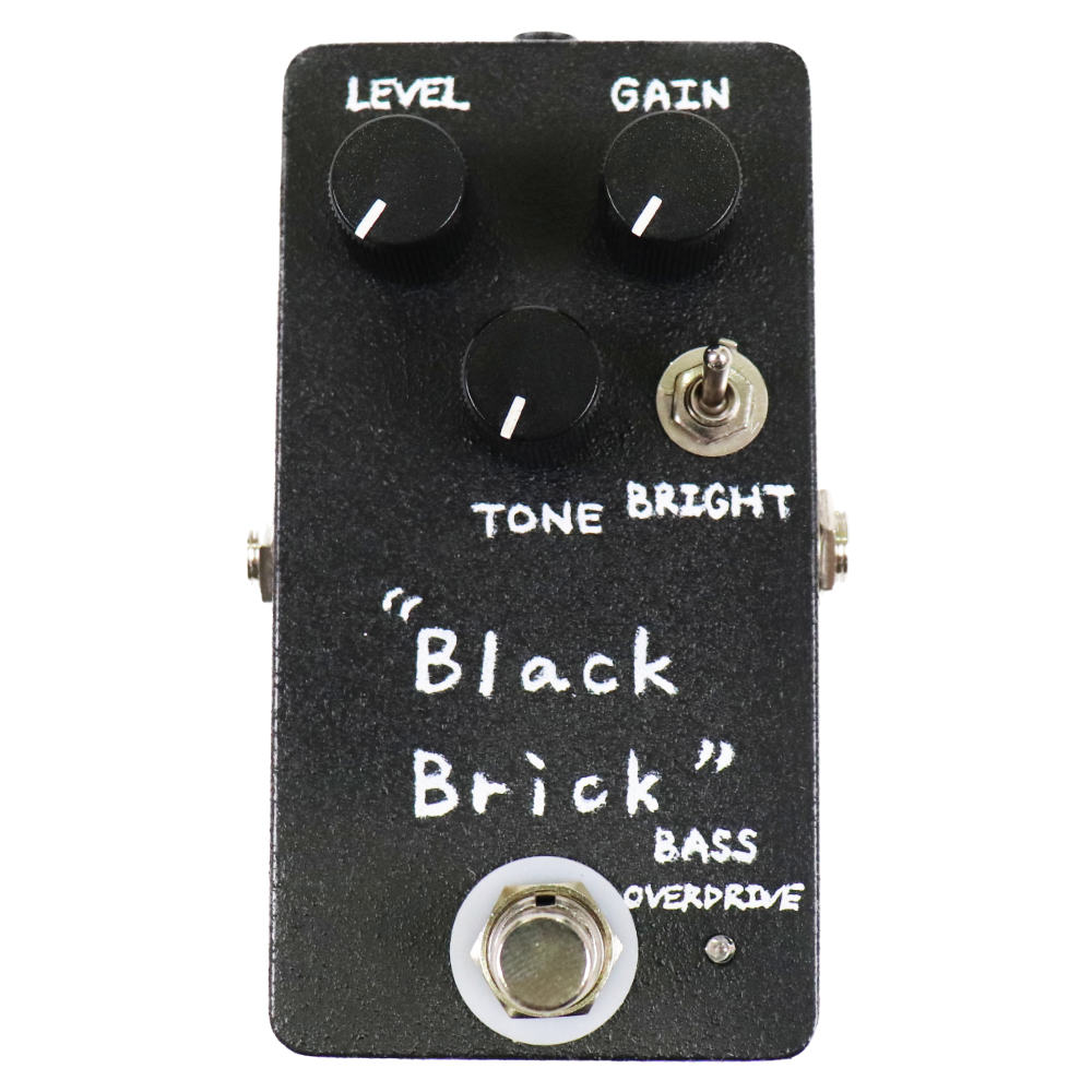 KAMINARI カミナリ Black Brick Bass Overdrive K-EP-BB1 ベース用オーバードライブ ベースエフェクター■使い所を選ばないワイドレンジなベース用オーバードライブ・ペダル同社のギター用オーバードライブ ...