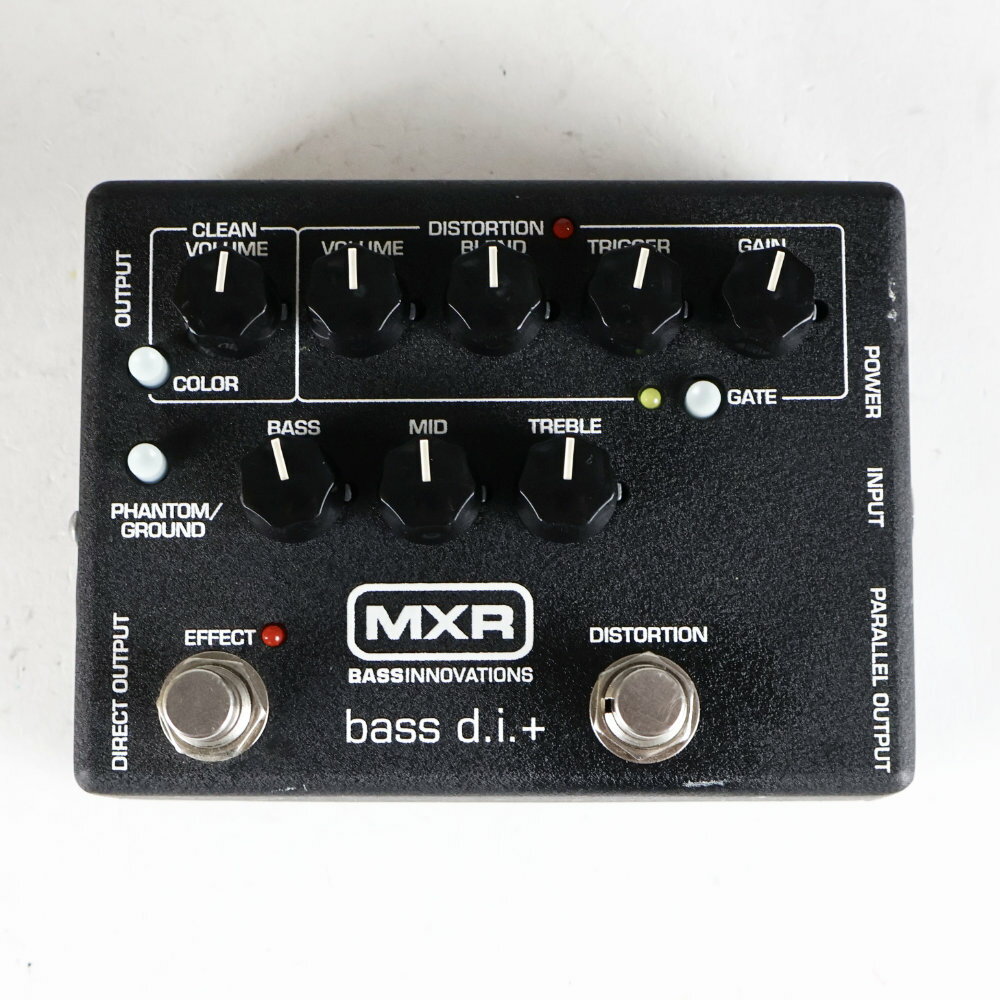 【中古】 ベース用ダイレクトボックス MXR M80 Bass D.I.＋ ベースディストーション ベースエフェクターMXR M80 Bass D.I.＋ の中古品です。使用感のあるコンディションです。商品内容：本体のみ裏面のゴム足が一つ欠...