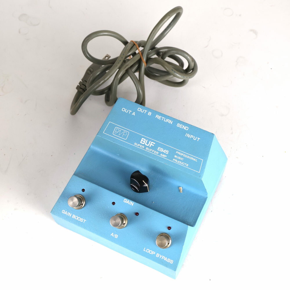 【中古】 バッファーペダル PMP Buf E945PMP Buf E945 の中古品です。使用感のあるコンディションです。商品内容：本体のみ全体的に使用感のあるコンディションです。裏蓋に傷多数あります。現在の所、ガリもなく動作に問題ござい...