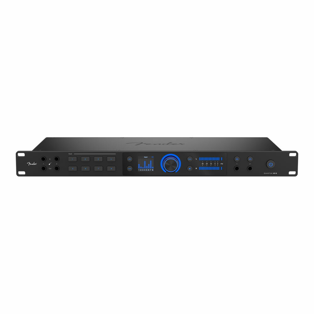 Fender フェンダー Quantum HD 8 USB-C Audio Interface USB-CオーディオインターフェイスFender Quantum HD 8は、HD 2の高精度なサウンドと優れたワークフローをさらに発展させ、2...
