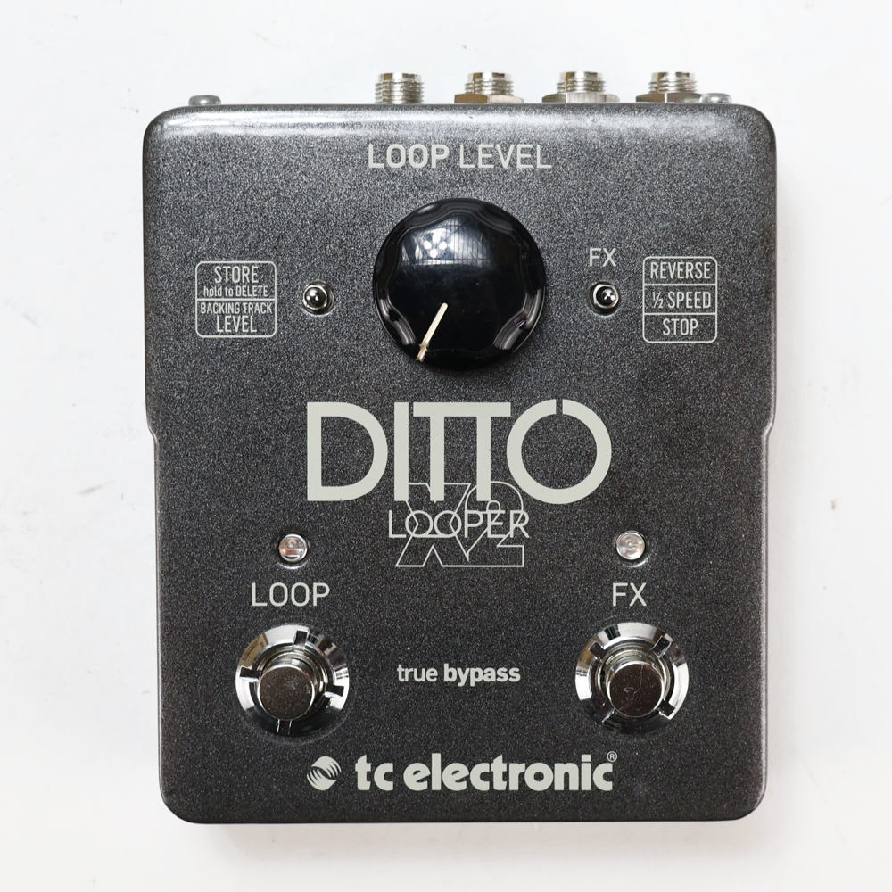 【中古】 tc electronic Ditto X2 Looper ルーパーtc electronic Ditto X2 Looper の中古品です。中古なりのコンディションです。商品内容：本体のみtc electronic Ditto ...