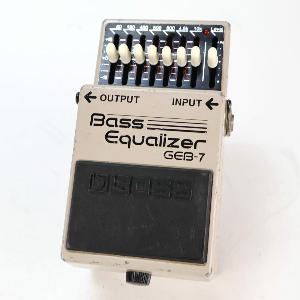 【中古】イコライザー エフェクター BOSS GEB-7 Bass Equalizer ベースエフェクターBOSS GEB-7 Bass Equalizer の中古品です。中古なりのコンディションです。商品内容：本体のみBOSS GEB-7...