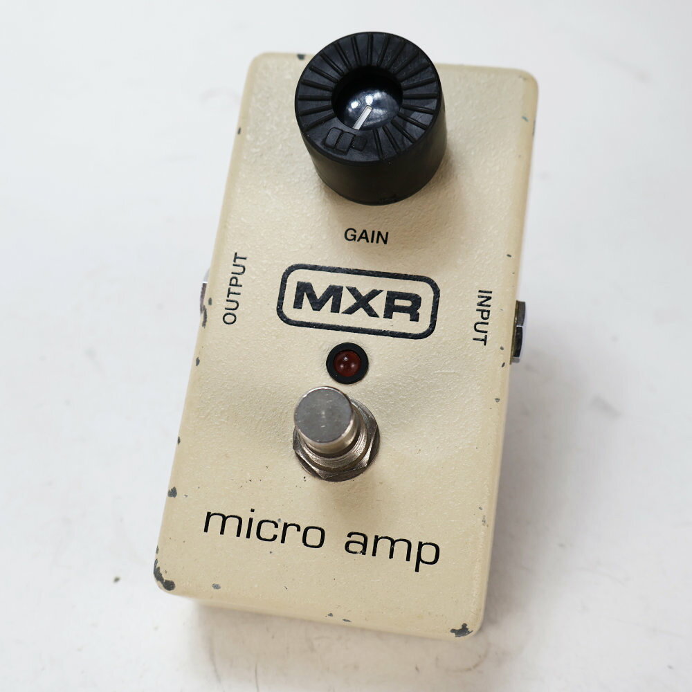 【中古】 ブースター エフェクター MXR M-133 MICRO AMP マイクロアンプ ギターエフェクターMXR M-133 MICRO AMP の中古品です。使用感のあるコンディションです。商品内容：本体のみ全体的に使用感のあるコンデ...