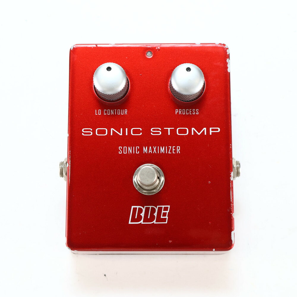 【中古】 BBE SONIC STOMP SONIC MAXIMIZER ベースエフェクター ギターエフェクターBBE SONIC STOMP SONIC MAXIMIZER の中古品です。使用感のあるコンディションです。商品内容：本体のみ...