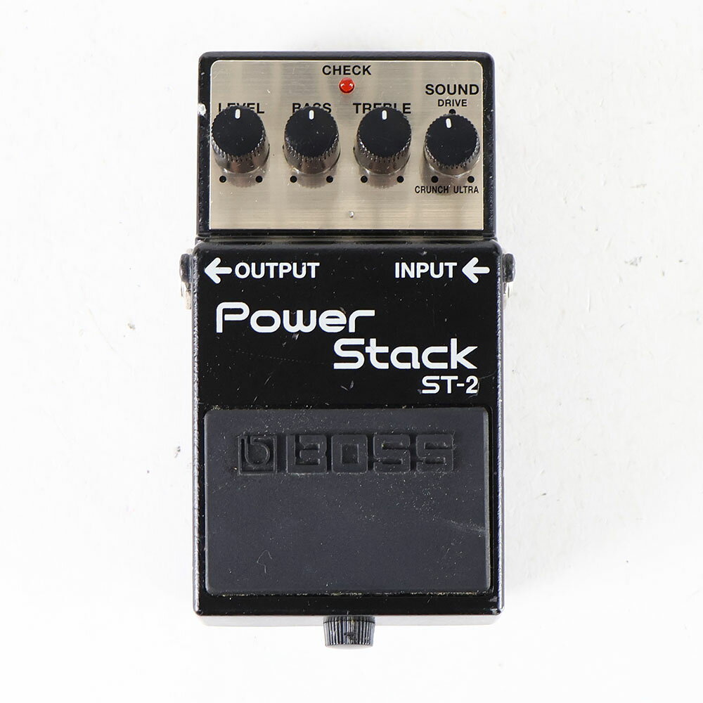 【中古】 ディストーション エフェクター BOSS ST-2 Power Stack ギターエフェクターBOSS ST-2 Power Stack の中古品です。使用感のあるコンディションです。商品内容：本体のみ傷やスレ、塗装剝がれがありま...