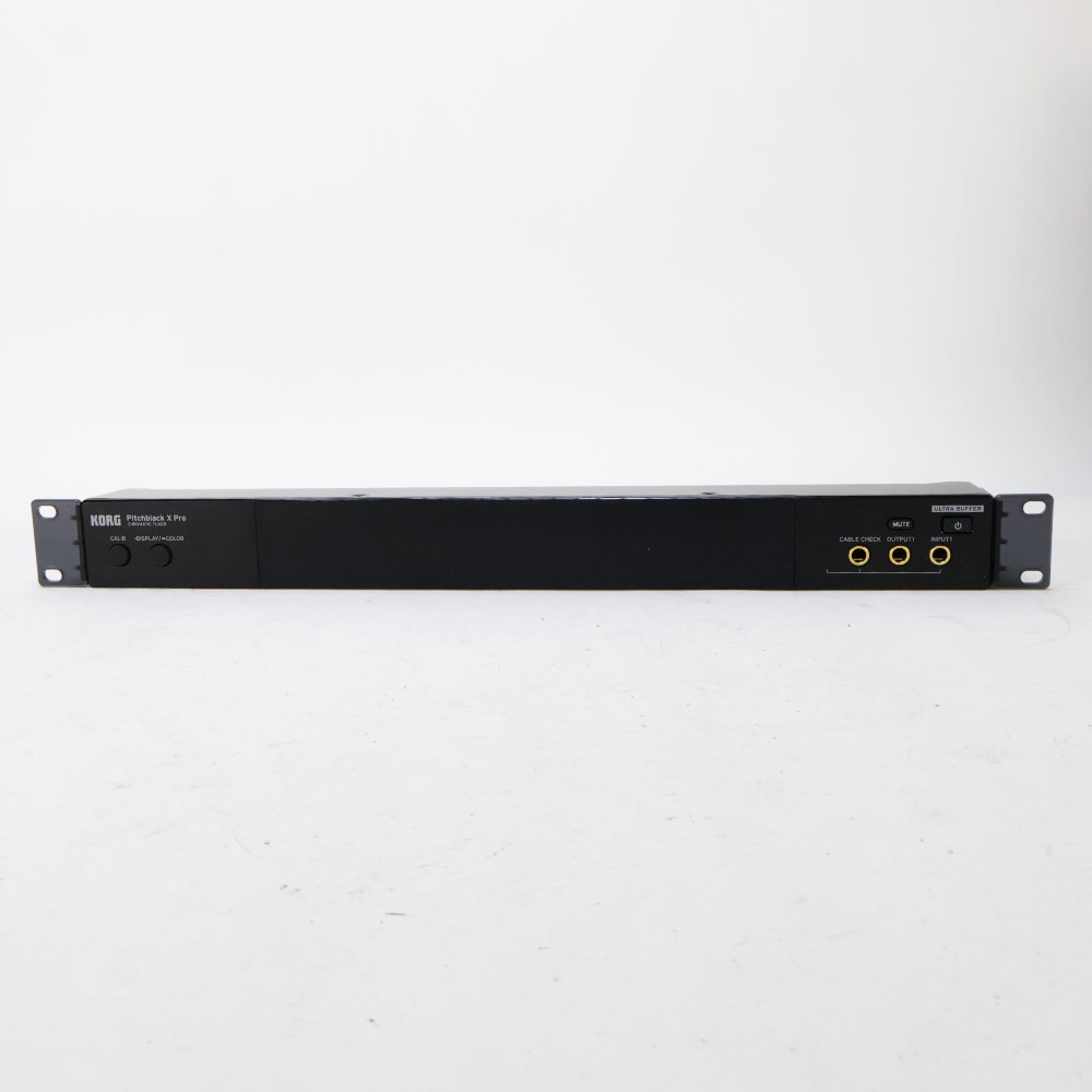 【中古】 KORG PITCHBLACK X Pro PB-X-PRO ピッチブラック ラックチューナー ラックマウントにも足元の平置きにも対応した視認性抜群のプロモデルチューナーKORG PITCHBLACK X Pro PB-X-PRO...