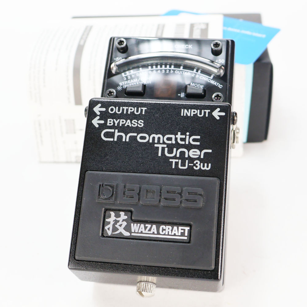 【中古】 BOSS TU-3W Chromatic Tuner WAZA CRAFTシリーズ ギターチューナーBOSS TU-3W Chromatic Tuner WAZA CRAFT の中古品です。比較的綺麗なコンディションです。商品内容...