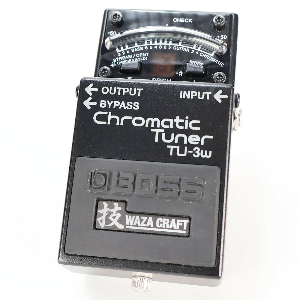 【中古】 BOSS TU-3W Chromatic Tuner WAZA CRAFTシリーズ ギターチューナーBOSS TU-3W Chromatic Tuner WAZA CRAFT の中古品です。使用感のあるコンディションです。商品内容...