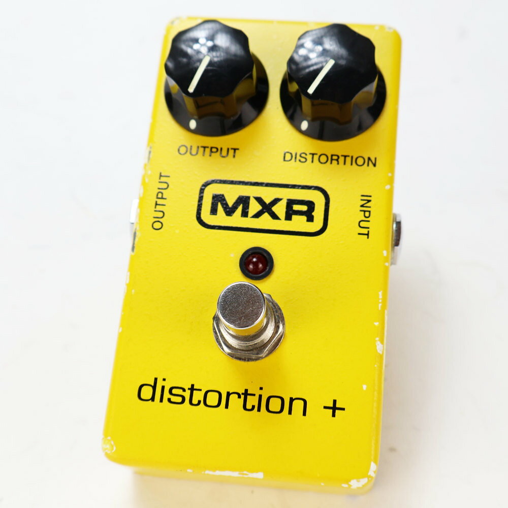 【中古】 ディストーション エフェクター MXR M-104 DISTORTION+ ギターエフェクターMXR M-104 DISTORTION+ の中古品です。使用感のあるコンディションです。商品内容：本体のみ傷やスレ、塗装剥がれがありま...