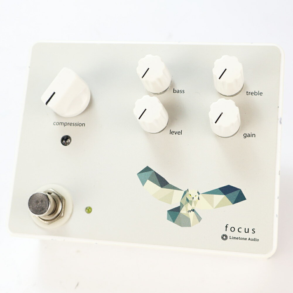 【中古】 Limetone Audio focus コンプレッサー ギターエフェクターLimetone Audio focus の中古品です。使用感のあるコンディションです。商品内容：本体のみ傷やスレ、塗装剥がれがあります。底面にシールの剥...