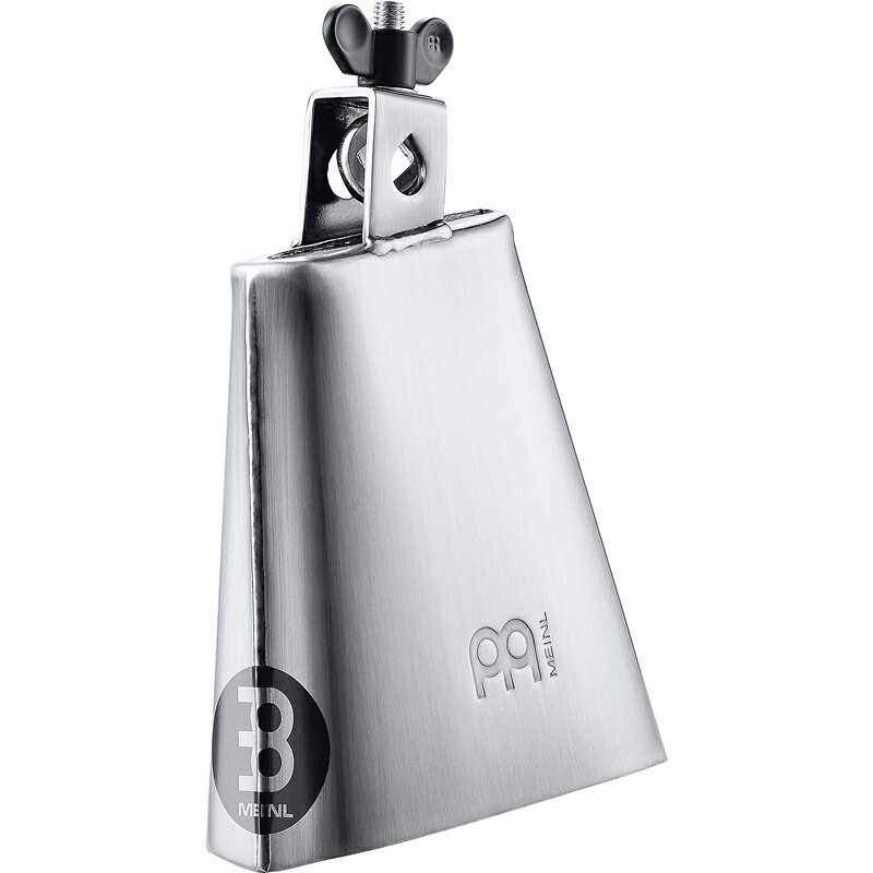MEINL（マイネル）STB55 STEEL FINISH カウベル複数のカウベルの組み合わせにより、全ての音階を生み出すことが可能となっています。あらゆるジャンルに対応したカウベルです。5 1/2インチ