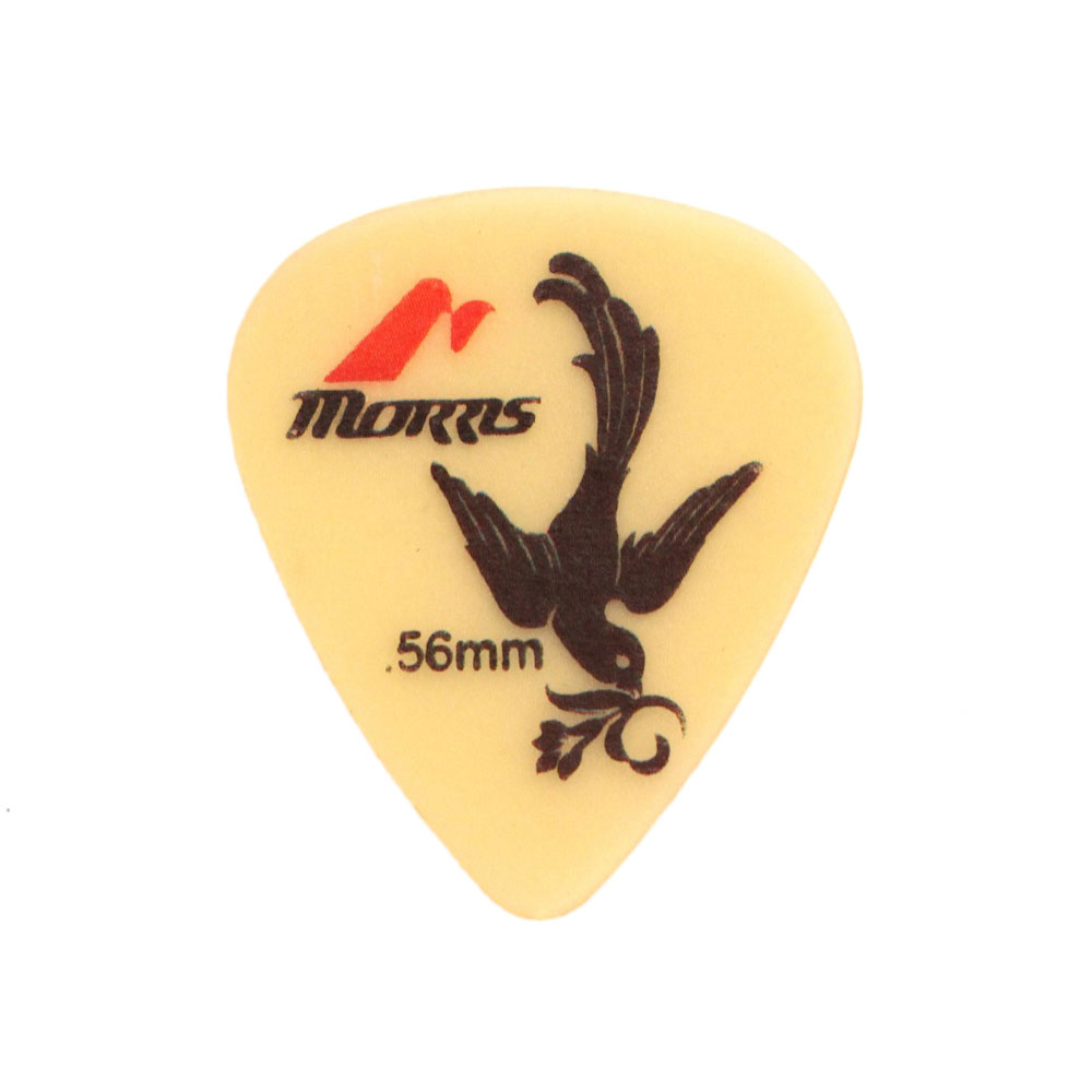 MORRIS ULTEM 0.56mm Standard ギターピック×12枚米クレイトン社製の「ウルテム」素材を使用したモーリスオリジナルピック。べっ甲に最も近いとされ、愛用者急増中の最新ハイテク素材です。シェイプ：スタンダード型（ティア...