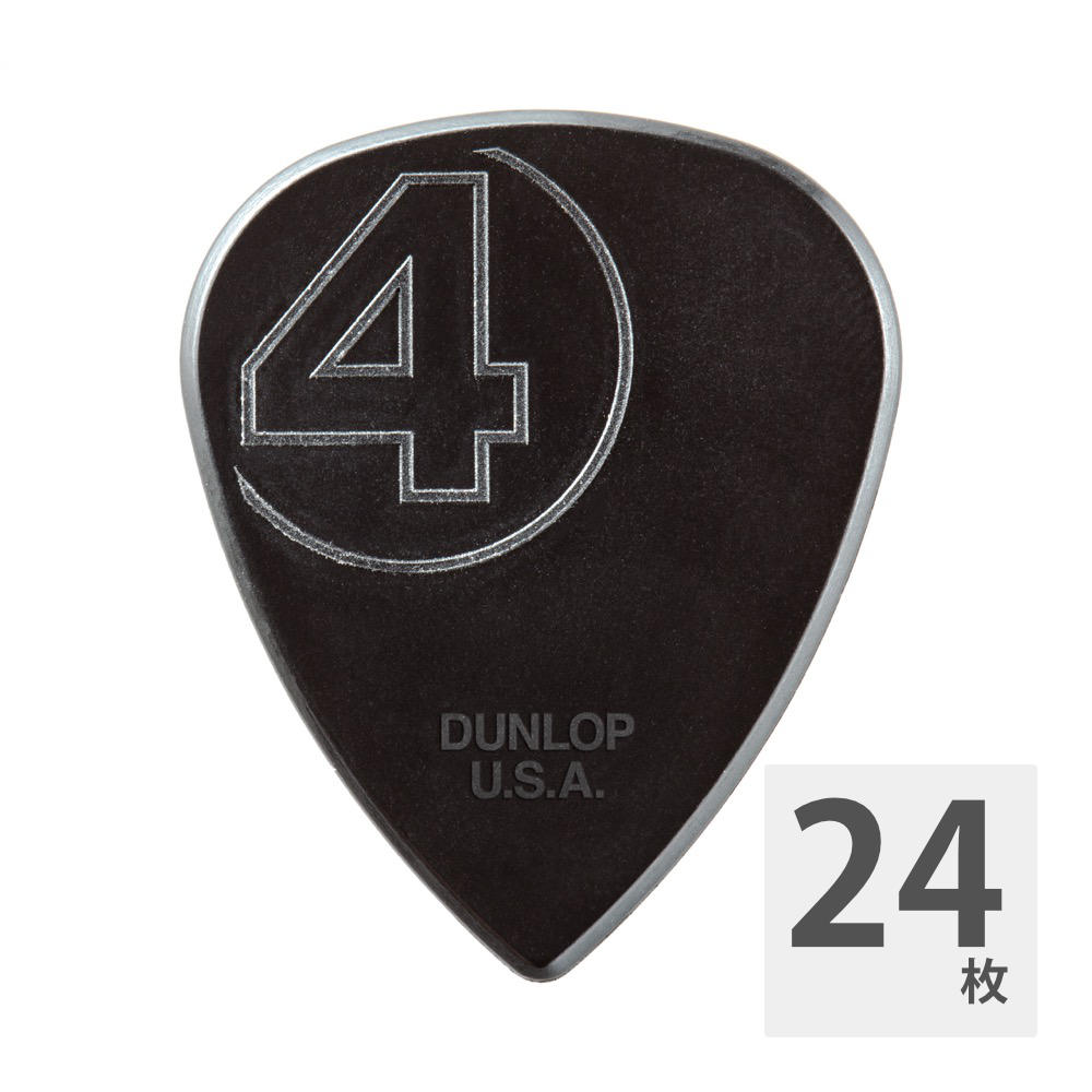 JIM DUNLOP 447RJR138 Jim Root Signature Nylon Pick ギターピック×24枚。Jim Rootの求める多様な要求に応えるべく製作されたピック。Nylonピックの持つウォームなサウンドをベースにし...