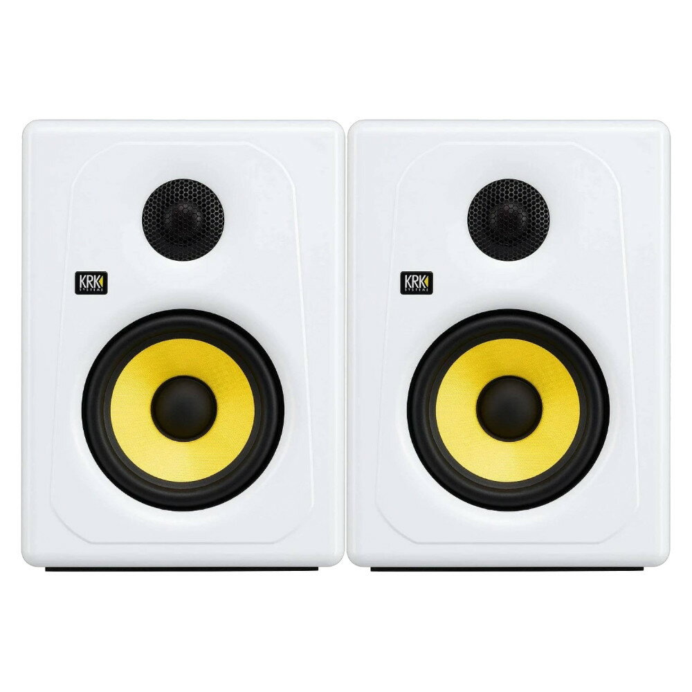KRK SYSTEMS KREATE 5 WHITE Limited Edition STUDIO MONITOR K5 パワードモニタースピーカー 1本×2ペアKREATE 5 WHITE Limited Editionは、取り回しに優れ...