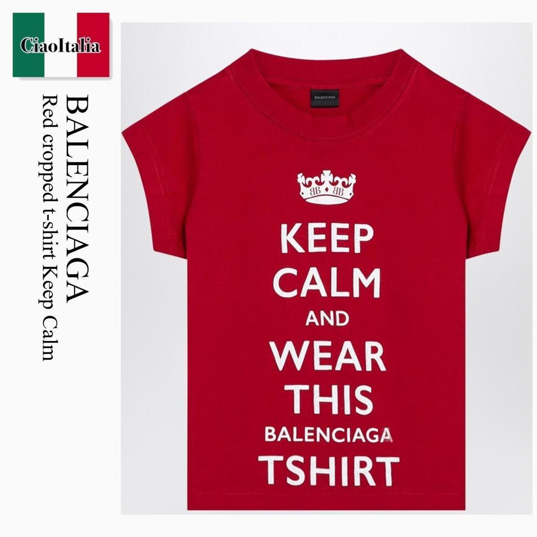 楽天市場】バレンシアガ tシャツ(カラーレッド)(レディース 楽天市場】バレンシアガ tシャツ(カラーレッド)(レディース