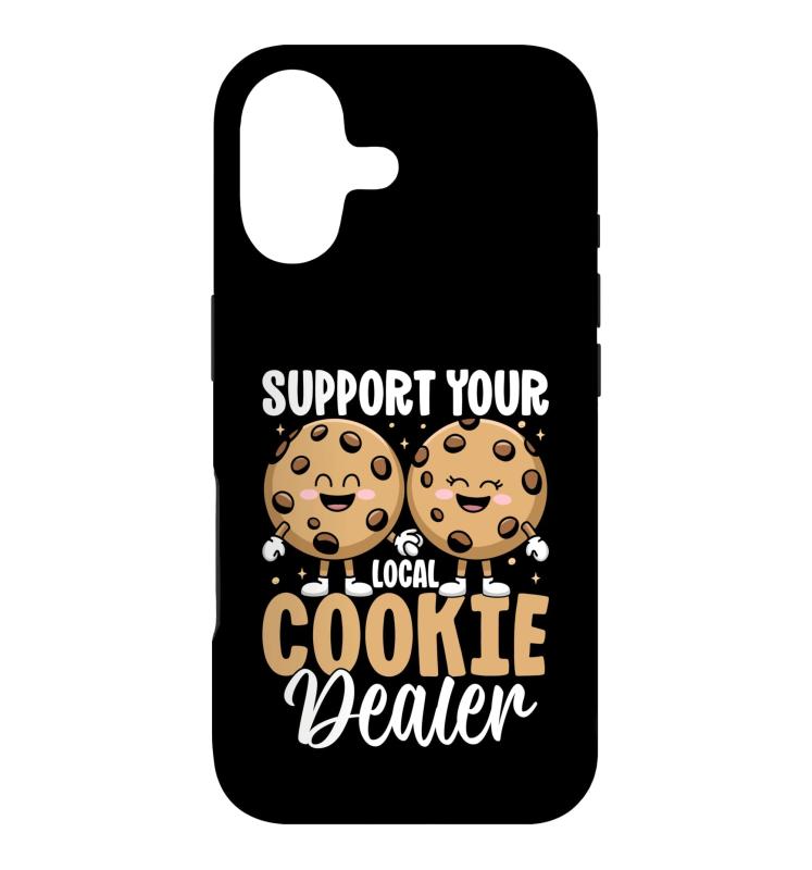 Support Your Local Cookie Dealer スマホケース iPhone 17 用典型的で退屈で十分ですこの面白いユーモアのデザインを手に入れて、これをあなたのX'masパジャマにしましょう家族や友達のクリスマスツリーの...
