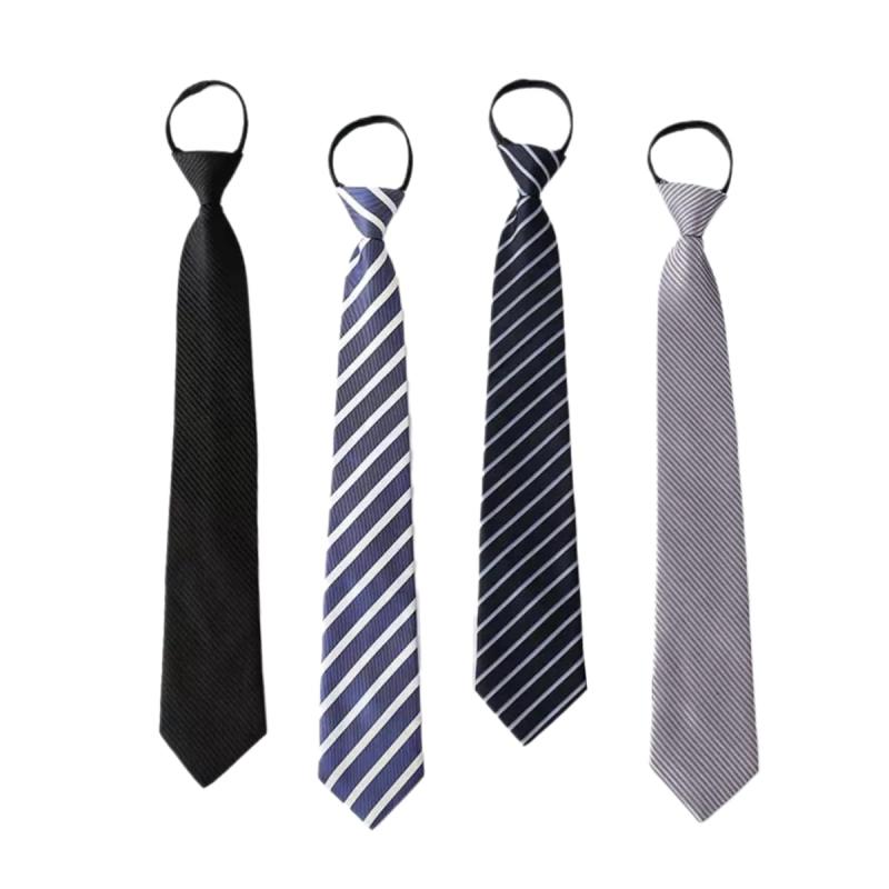 [Frenflu] ビジネス ネクタイ 4本セット ネクタイ セット ワンタッチネクタイ 幅8.5cm イージーケア 厚み 簡単取り付け 水洗い 結婚式 入学式 卒業式 就職 成人式 ファションネクタイ【ビジネス ネクタイ セット】この4本...