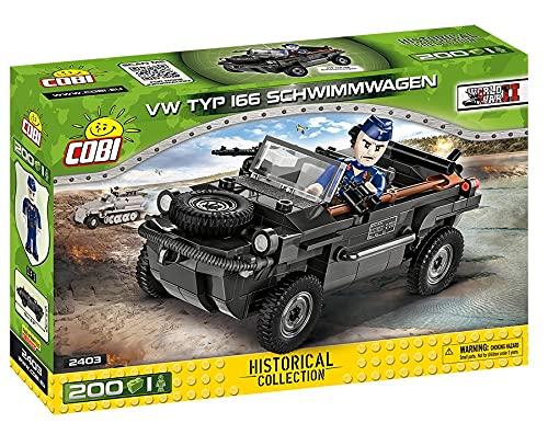 Cobi Historical Collection ＃2403 シュヴィムワーゲンTyp 166 Schwimmwagen (WWIIドイツ軍)【ミリタリーブロックーCOBI 日本正規総】2021年春の新製品登場6月上旬より販売開始話題の...