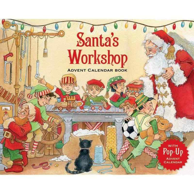Caspari Santa's Workshop Story Book Advent CalendarCaspariのサンタのワークショップの楽しみストーリーブックアドベントカレンダーアドベントカレンダーには、中国製毎日の出現特徴は独自のド...