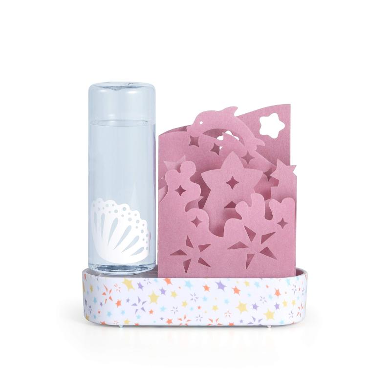 積水樹脂商事(Sekisuijushishoji) 自然気化式加湿器 うるおい 星砂 ULH-HS-CP電器を使わない自然気化式の加湿器ですこれ1個でコップ1杯(コップ径52mm)の自然蒸発量の約10倍(温度25℃、湿度35%時の蒸発量）当...