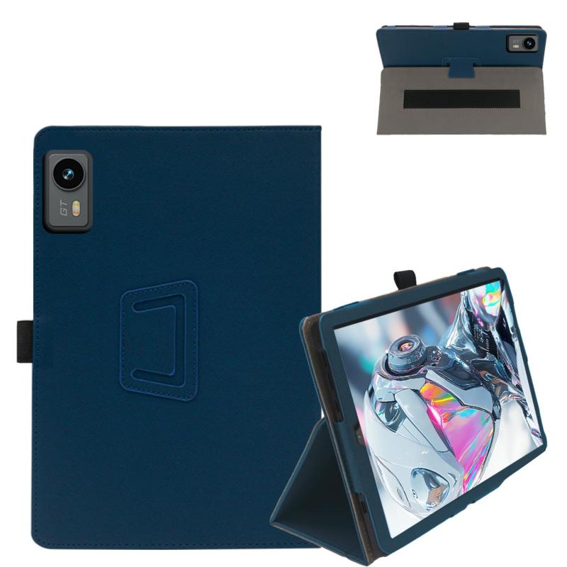 For LZF ZPad1A/Headwolf Titan 1 ケース 【Vaele 】8.8インチ タブレット ケース 360°全面保護 二つ折りスタンド多視角調整 ペンホルダー付き 上質PUレザー キズ防止 軽量 全面保護 LZF ZP...