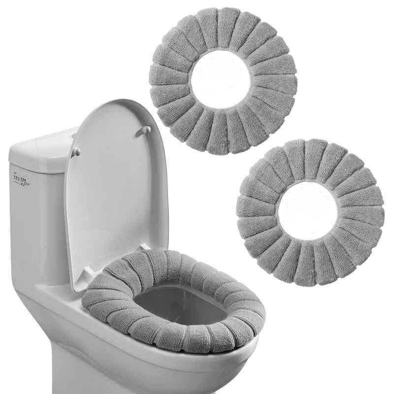 Vitalux 便座カバー 薄手 ニット 伸縮性 洗濯可能 抗菌 防臭 U型 O型 V型 全型対応 ずれ防止 肌触り良好 通年使用 トイレシート 便座クッション おしゃれ 簡単取り付けサイズと素材について：30cmサイズでアクリル90%・ナ...