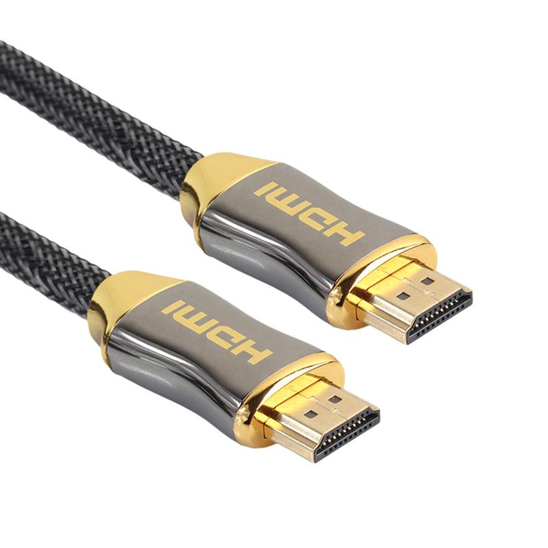 ACKDZU HDMIケーブル HDMI 2.0 4 K/60 Hz 2160 p 1080 p 3 D HDCP 2.2 ARC規格、ナイロン編み、Nintendo Switch、PS 5、PS 3、PS 4、PC、プロジェクタ、HDTV...