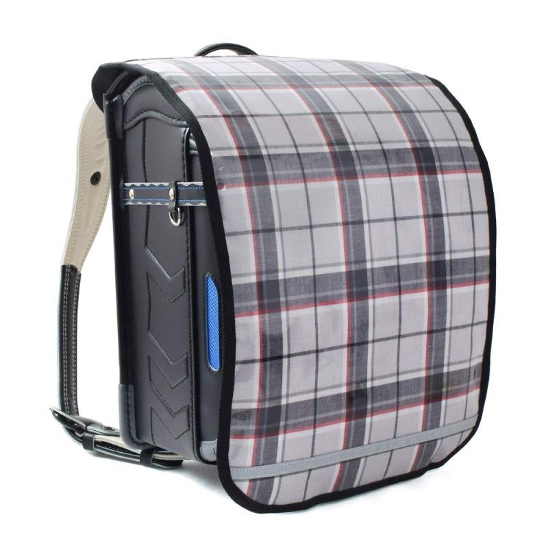 LAURA ASHLEY/COLORFUL CANDY STYLE ランドセルカバー 男の子 雨 反射材付き 入学準備 入学祝い 安心 安全 Highland check N4149200-NVL2511 ポケットティッシュポーチ付きHig...