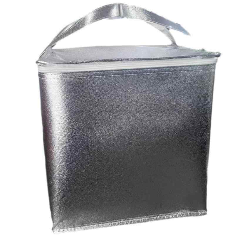 JooBsoso 保冷バッグ 大容量 保冷袋 折り畳み 長時間 冷えを保ち、防水性も備えています。大容量で、弁当やケーキ、飲み物などを保温することができるシルバーの弁当袋保冷バッグは大容量ながら、コンパクトに折り畳めるため、携帯と収納に便利...