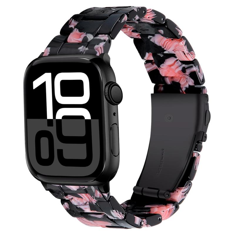 対応 Appe Watch 10/3/2/1 バンド 樹脂製 調整可能 防水防汗 かわいい 傷防止 軽量 アップルウォッチ ベルト 専用 お洒落 交換用 バングル ビジネス 日常兼用 Apple Watch バンド 38mm 42mm 互換...