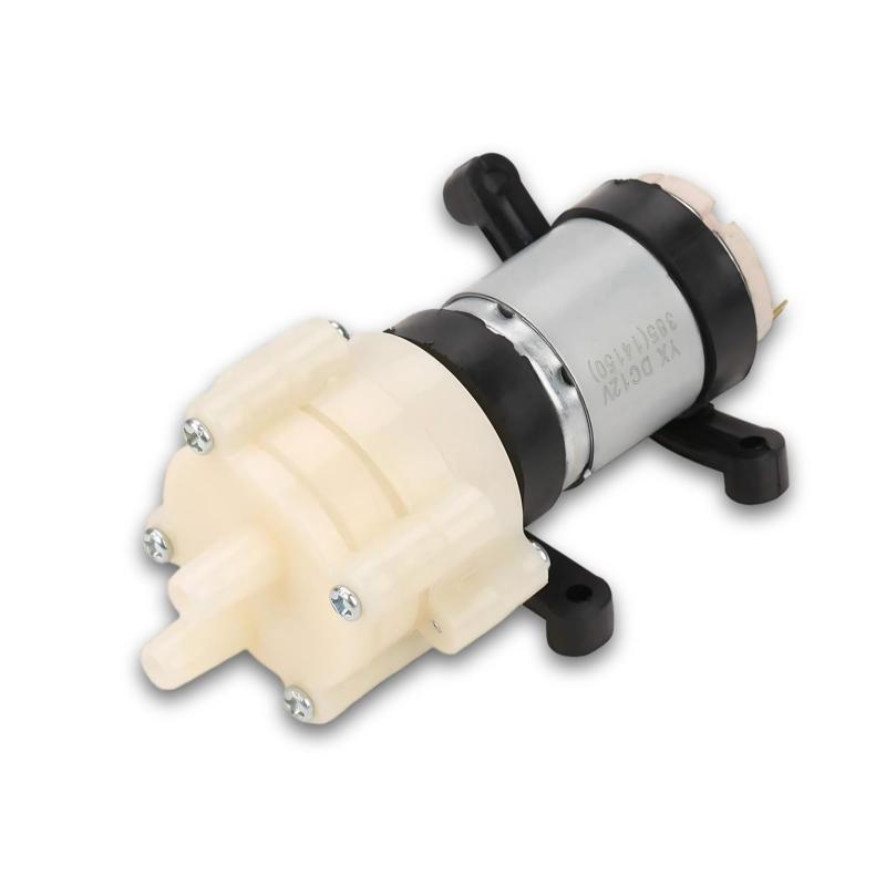 ダイヤフラムポンプ 自吸式 1.5-2L/min DC12V 小型 静音 軽量 R385動作電圧:DC12V動作電流:0.5～0.7A吐出量:1.5～2L/min最大吸引範囲:2m最大揚程:寿命:最大2500時間使用水温:80℃までシリコン...