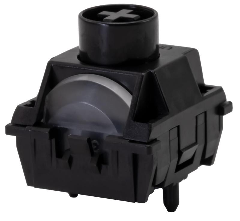 Unionwell Polar Ink Jade 磁気スイッチ 導光柱あり リニア 35gf ゲーミング DIY キーボード用 ラピッドトリガー 35pcs ルブ済み磁気スイッチトップハウジング:POMステム:POMボトムハウジング:POM...