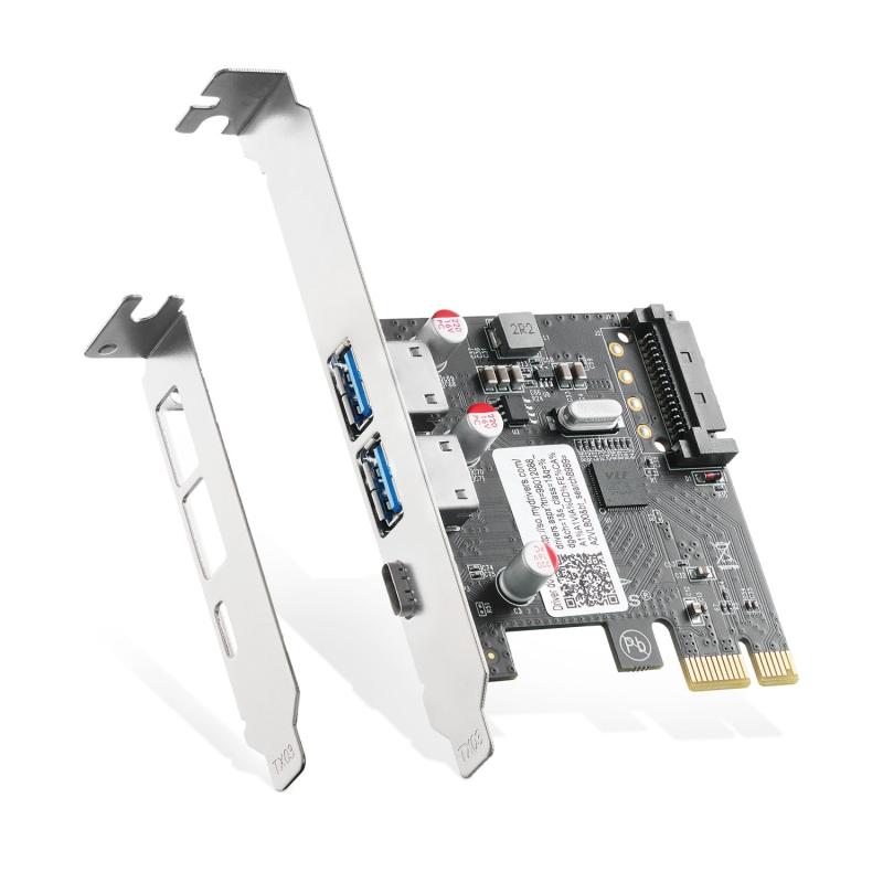 Binardat PCI - USBカード。Binardat USBカード 4ポート。