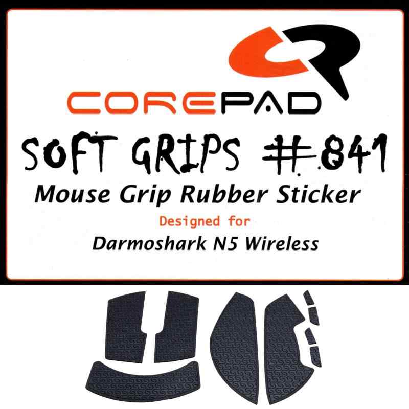 Corepad Soft Grips Darmoshark N5 Wireless用グリップテープ 1set ソフトポリマーラバー【】対応マウス：N5 Wireless1 Set Corepad Soft Grips (1x l+r Fro...