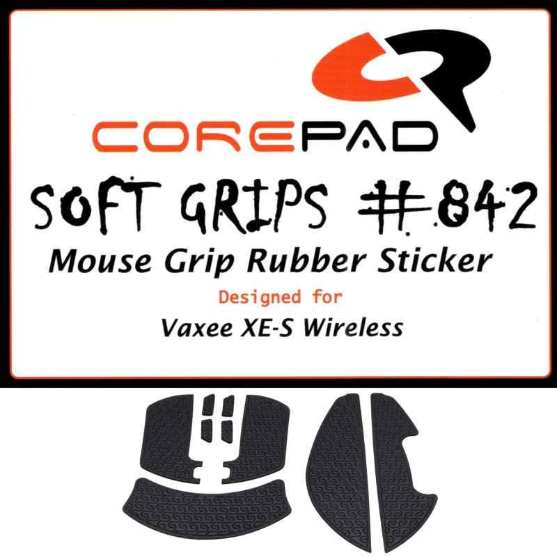 Corepad Soft Grips Vaxee XE-S Wireless用グリップテープ 1set ソフトポリマーラバー【】対応マウス：XE-S Wireless1 Set Corepad Soft Grips (1x l+r Fron...