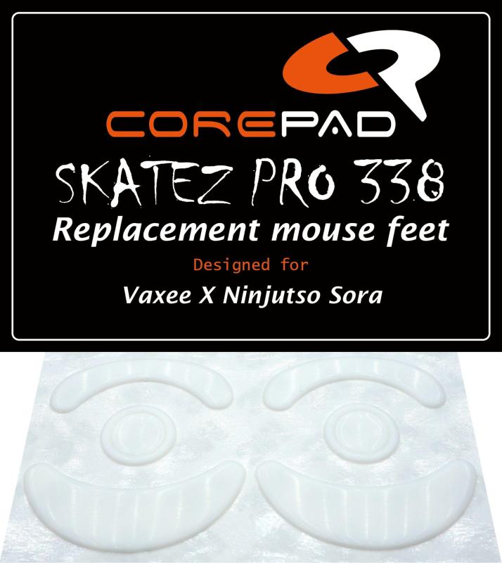 Corepad Skatez PRO Vaxee X Ninjutso Sora 4K Wireless用マウスソール 2set PTFE100%【】対応マウス：Sora 4K Wireless厚さ：0.8mm2セット付属純度100％の高品...