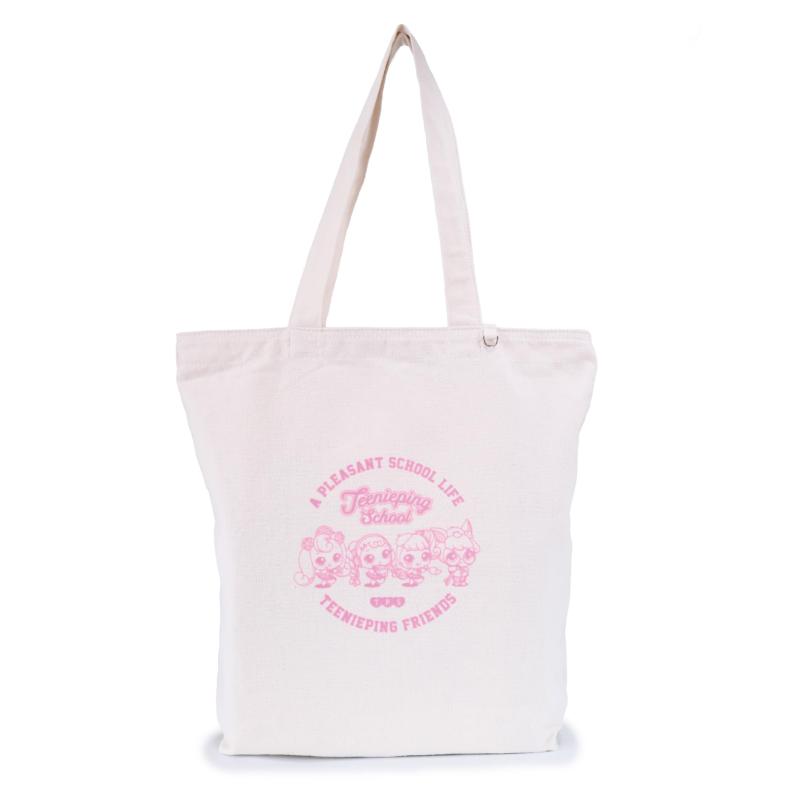 [NOVATRAIL] ティニピン トートバッグ バッグ 女の子 A4対応 大容量 ファスナー付き シークレット キャッチティニピン 通園 通学 レッスン 小学生 中学生 高校生Ⓒ SAMG. All rights reserved.【サイ...